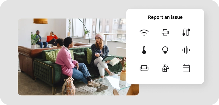 Issue Reporting for Coworking Spaces | Optix